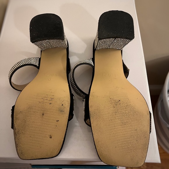 Rouge Helium | Shoes | Sparkling Square Hill Shoes | Poshmark